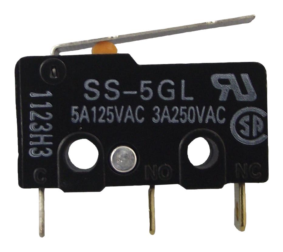 SS-5GL - Omron Electronic Components - Microswitch, Subminiature, Snap Action | element14 Korea