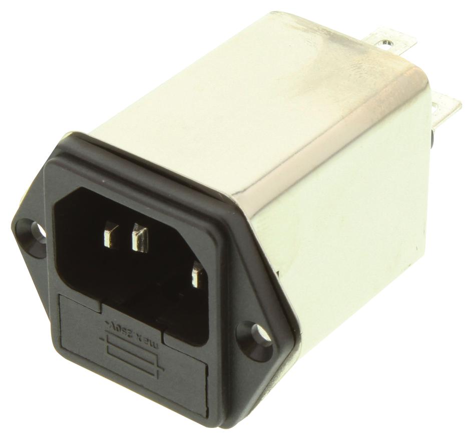 FN9260-4-06 - Schaffner - Filtered IEC Power Entry Module, IEC C14 ...