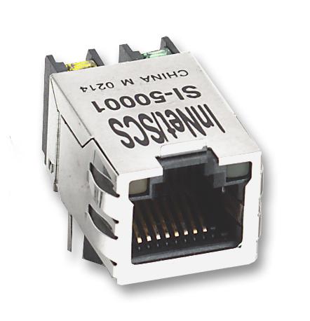 SI-50158-F - Bel Magnetic Solutions - Modular Connector, RJ45 Jack, 1 x ...