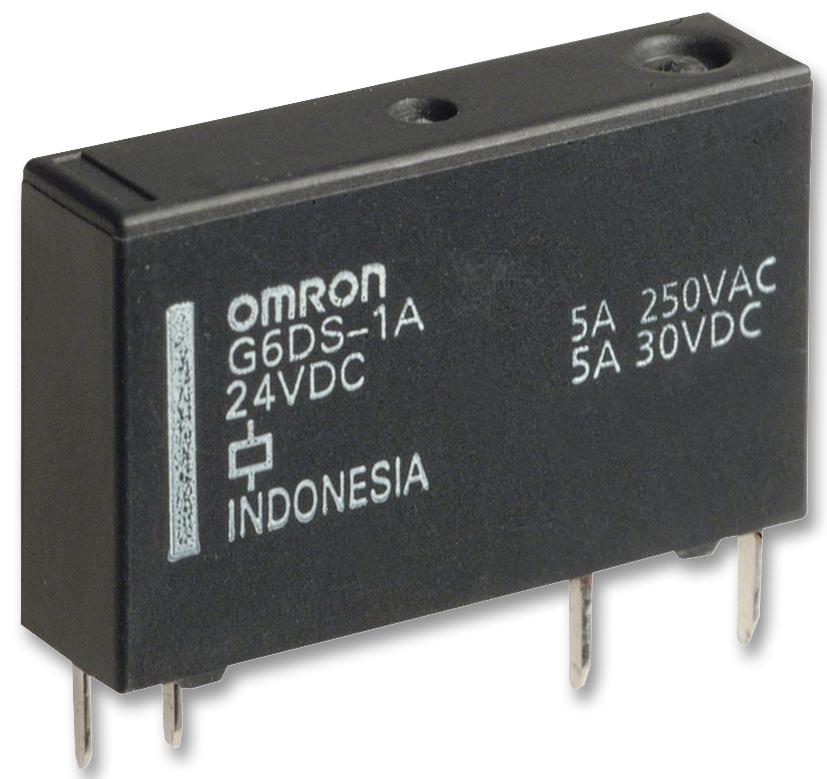 G6DS-1A 24DC - Omron Electronic Components - General Purpose Relay, G6DS Series, Power ...