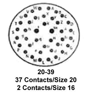 KPSE06F20-39PX - Itt Cannon - Circular Connector, KPSE, Straight Plug ...