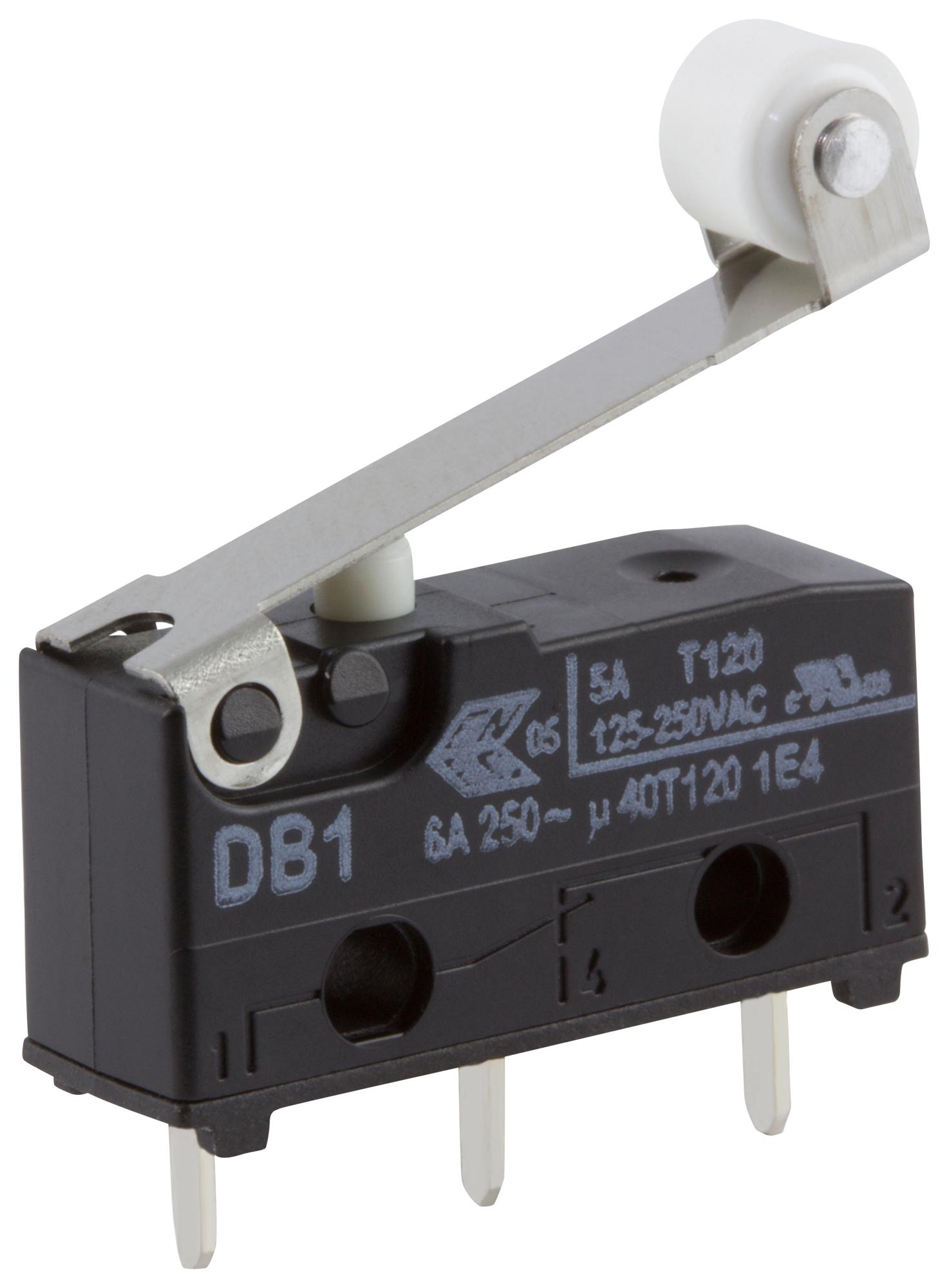 DB1C-C1RC - Zf - Microswitch, Subminiature, Roller Lever | element14 Korea