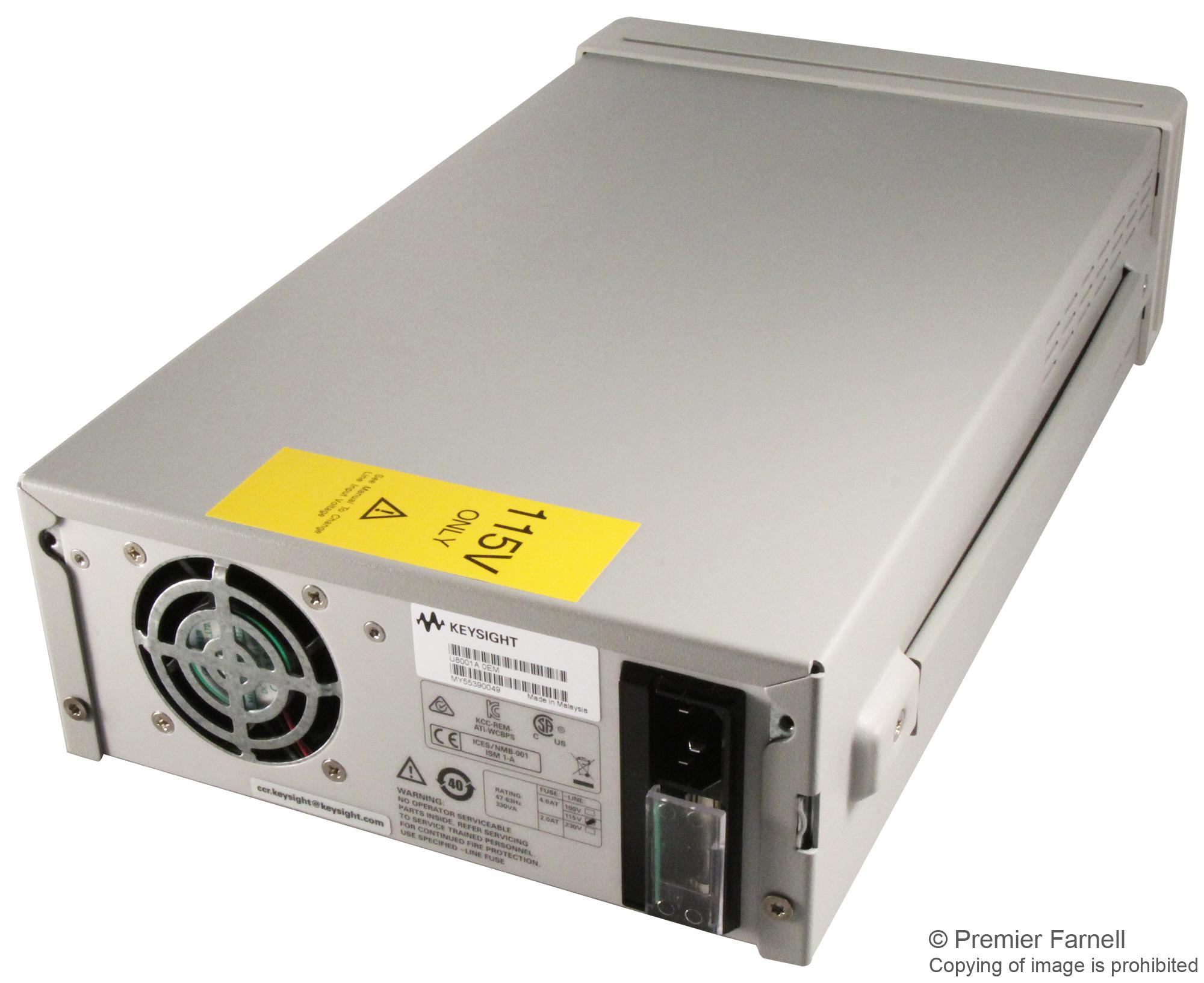 U8001A - Keysight Technologies - Bench Power Supply, Non-Programmable ...