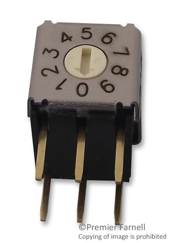 A6KV-162RF - Omron Electronic Components - Rotary Switch, 16 Position ...