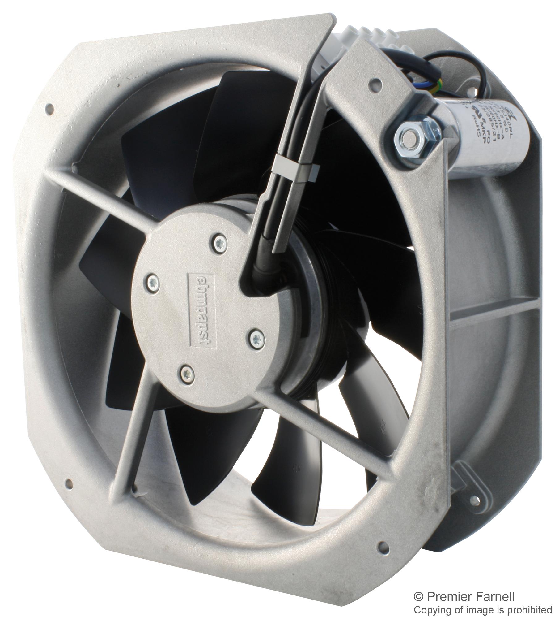 W2E200-HH86-01 - Ebm-papst - AC Axial Fan, 115V, Square | element14 Korea