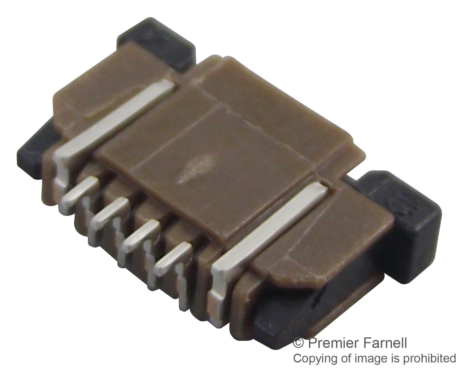 SFW4R-1STE9LF - Amphenol Communications Solutions - FFC / FPC Board Connector, Right Angle, 1 mm ...