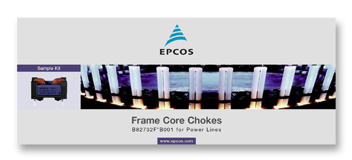 B82732X1 - Epcos - Choke Kit, B82732 Series Frame Core Chokes, 10mH to ...