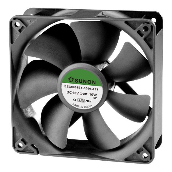 EEC0381B1-0000-A99 - Sunon - DC Axial Fan, 12 V, Square | element14 Korea