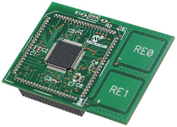 MA180032 - Microchip - Plug-in Module, 64-Pin PIC18F66K80 Plug-In ...
