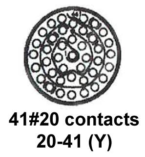 BACC45FN20-41P9H - Cinch Connectivity Solutions - Circular Connector ...
