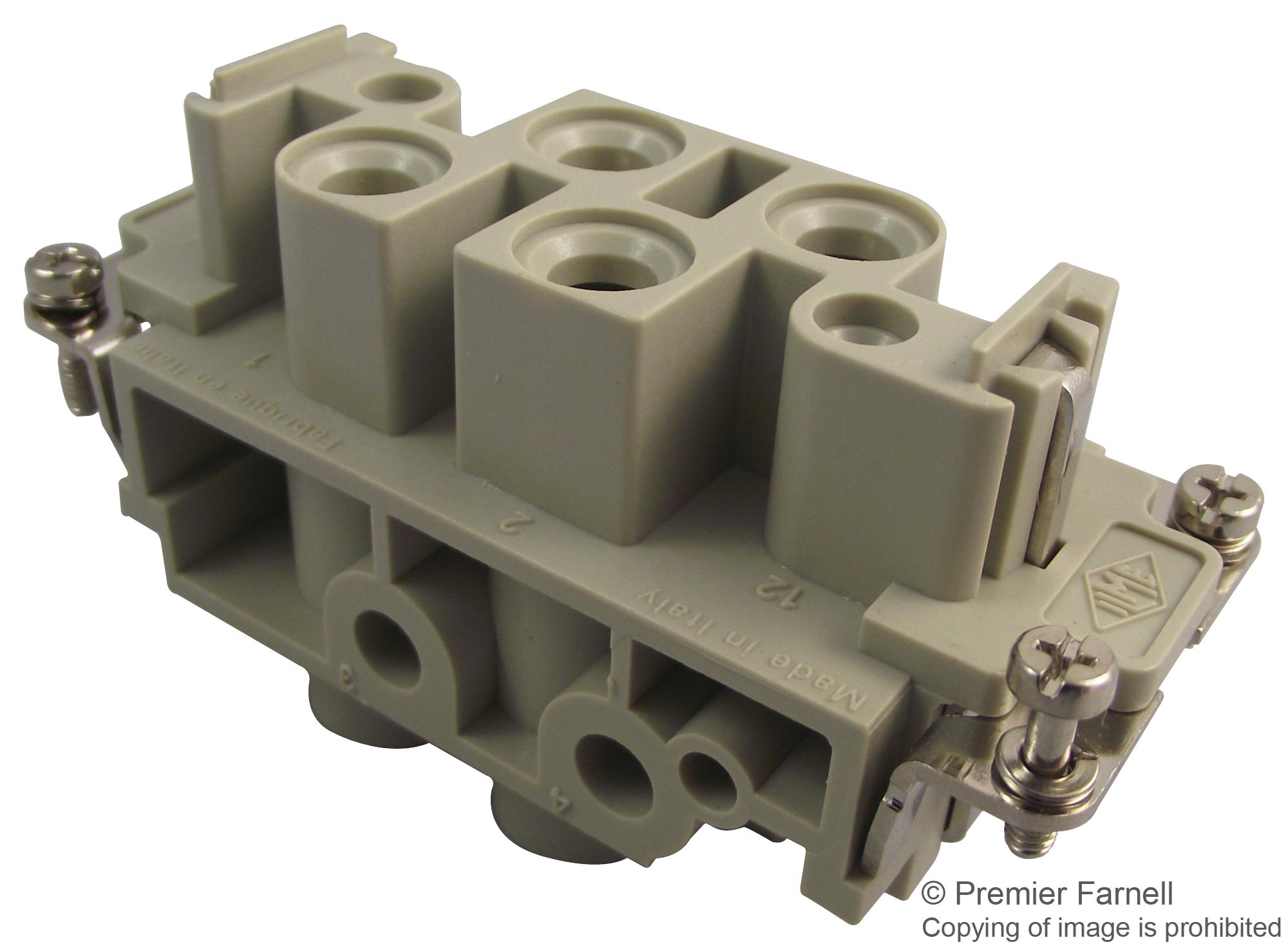 CXF4/0 - Ilme - Heavy Duty Connector, 4/0+PE Power-Signal, CX ...