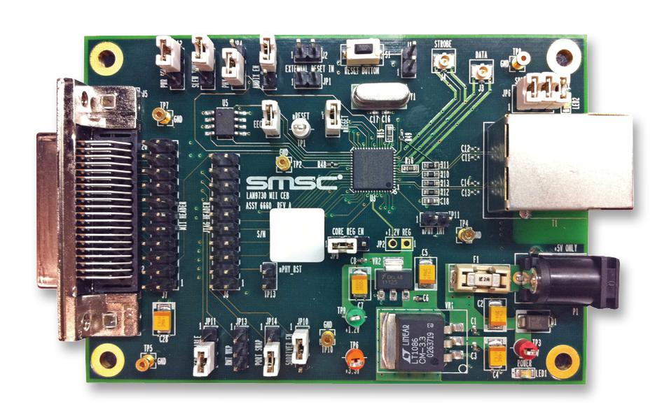 EVB-LAN9730-MII - Microchip - Evaluation Board, HSIC/Ethernet PHY ...