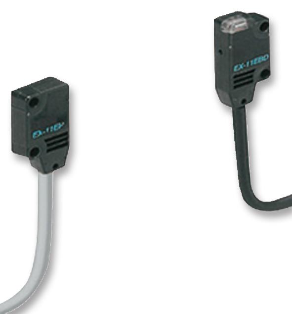 EX11APN - Panasonic - Photoelectric Sensor, EX-10 Series, Through Beam ...