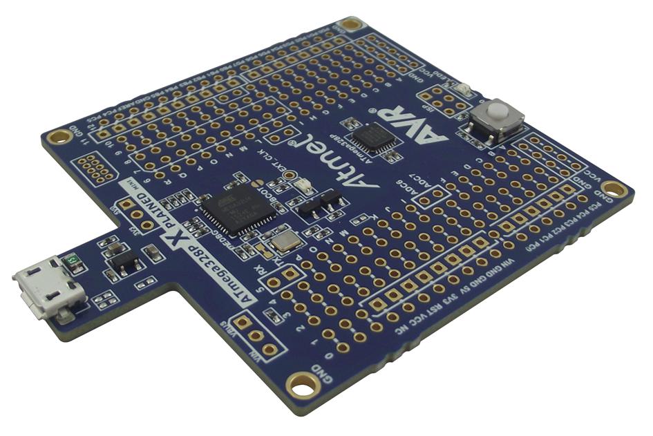ATMEGA328P-XMINI - Microchip - Evaluation Board, ATMEGA328P MCU, On ...
