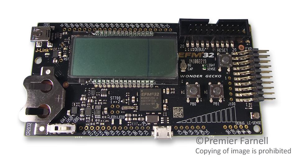 EFM32WG-STK3800 - Silicon Labs - Starter Board, EFM32 Wonder Gecko MCU Family, Advanced Energy ...