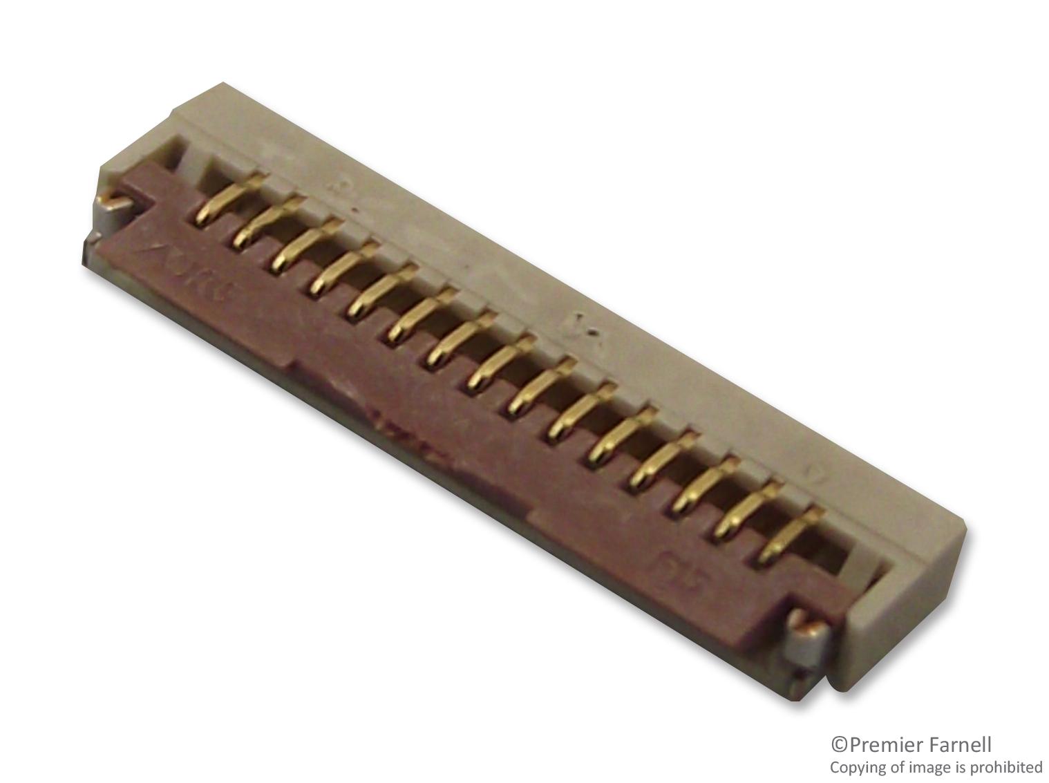 FH19C-15S-0.5SH(10) - Hirose(hrs) - FFC / FPC Board Connector, ZIF, 0.5 mm | element14 Korea
