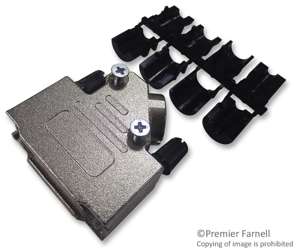 DVZK15-K - Ossi - D Sub Backshell, Shielded, DVZK | element14 Korea