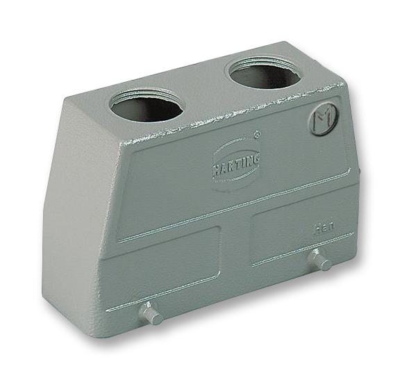 19 30 024 0467 - Harting - Heavy Duty Connector, M32 Dual Top Entry, 4 Pegs | element14 Korea