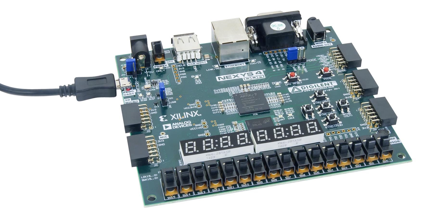 410-292 - Digilent - Development Board, FPGA, Nexys A7 | element14 Korea 410-292 - Digilent - Development Board, FPGA, Nexys A7 | element14 Korea
