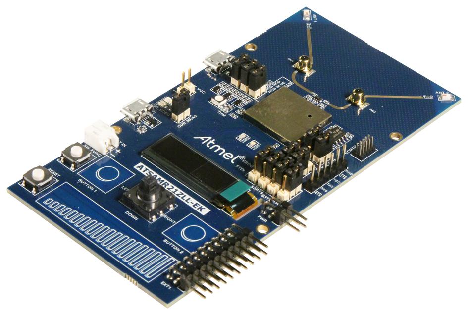 ATSAMR21ZLL-EK - Microchip - Evaluation Kit, ATSAMR21G18A + Wireless MCU, ZigBee Light Link ...