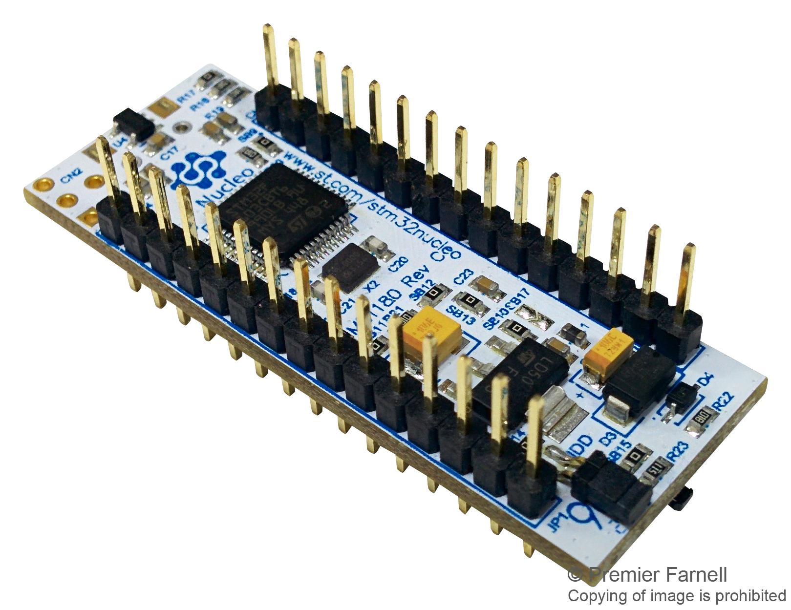 NUCLEO-F042K6 - Stmicroelectronics - Development Board, STM32F042K6 Nucleo-32 MCU, On Board ST ...