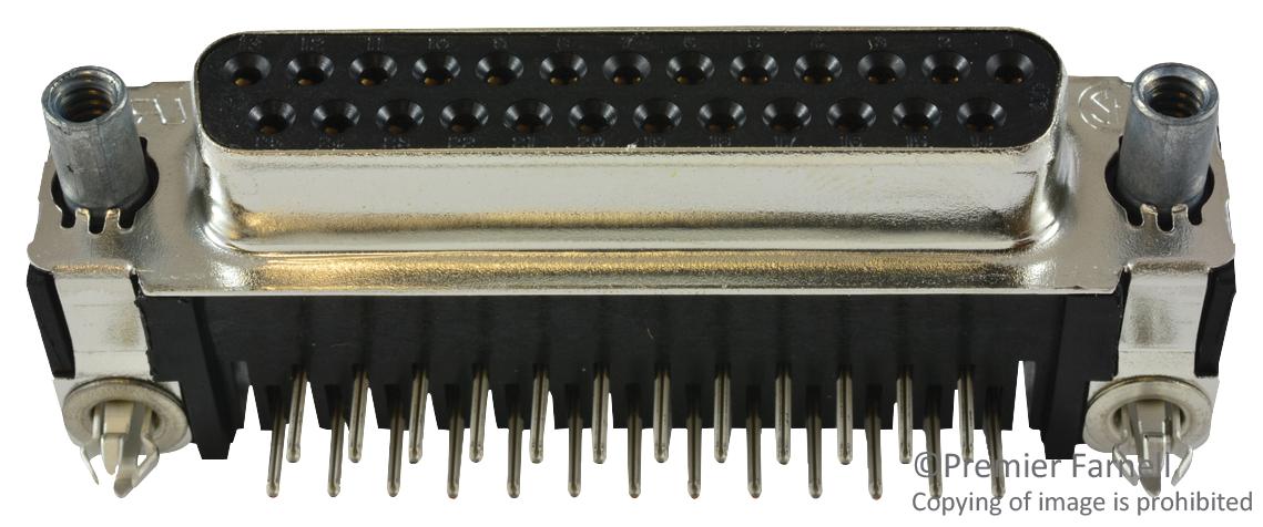 5747846-6 - Amp - Te Connectivity - D Sub Connector, DB25, Standard | element14 Korea
