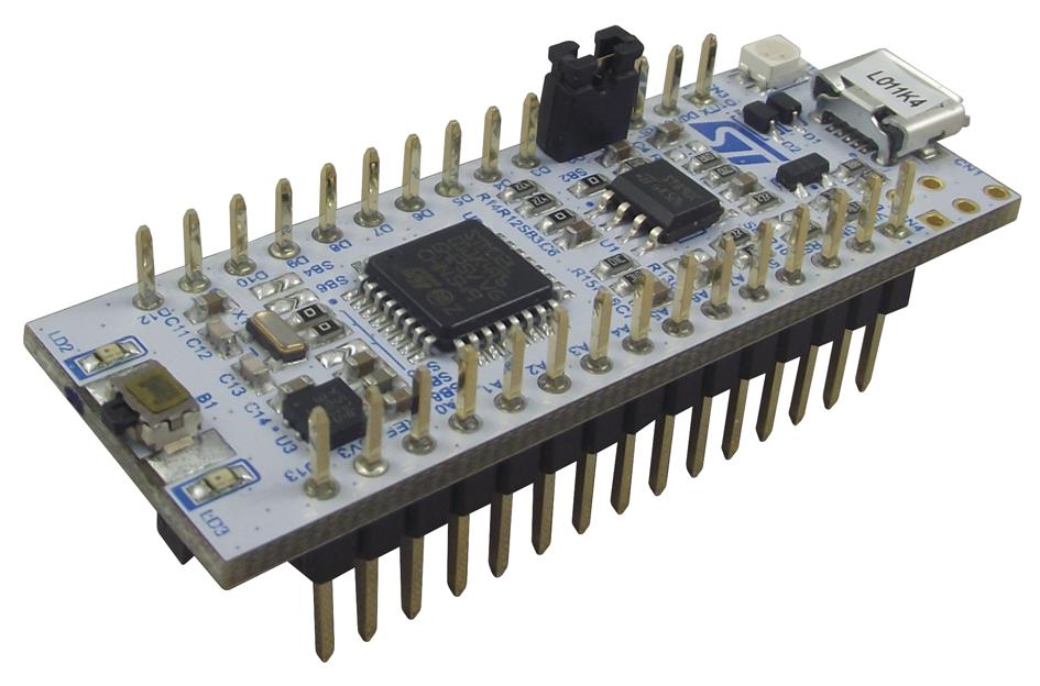 NUCLEO-L011K4 - Stmicroelectronics - Development Board, STM32L011K4 MCU, On-Board Debugger ...