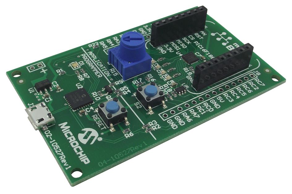 DM164140 - Microchip - Evaluation Board, MPLAB Xpress, PIC16F18855 MCU ... DM164140 - Microchip - Evaluation Board, MPLAB Xpress, PIC16F18855 MCU ...
