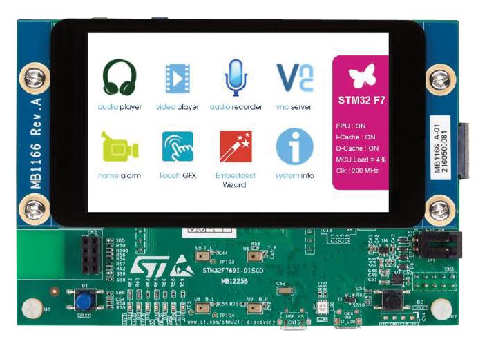 STM32F769I-DISCO - Stmicroelectronics - Discovery Kit, STM32F769NI MCU ... STM32F769I-DISCO - Stmicroelectronics - Discovery Kit, STM32F769NI MCU ...
