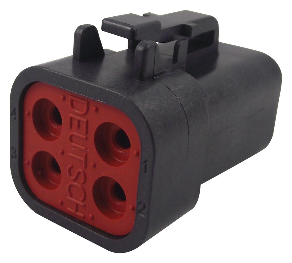 DTP06-4S-E004 - Deutsch - Te Connectivity - Automotive Connector Housing, IP68, DTP | element14 ...