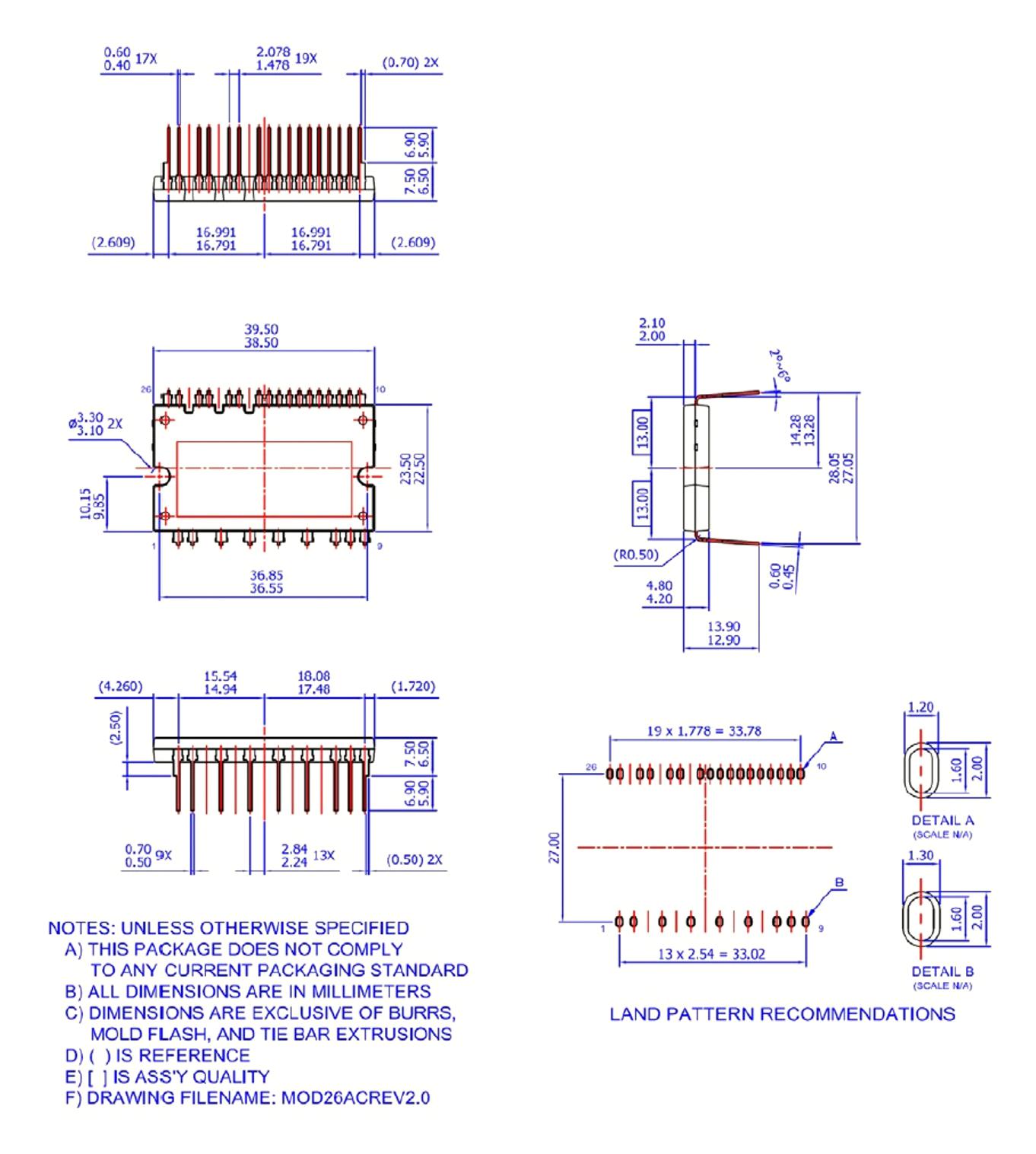 FNB43060T2 - Onsemi - Intelligent Power Module (IPM), IGBT, 600 V | element14 Korea