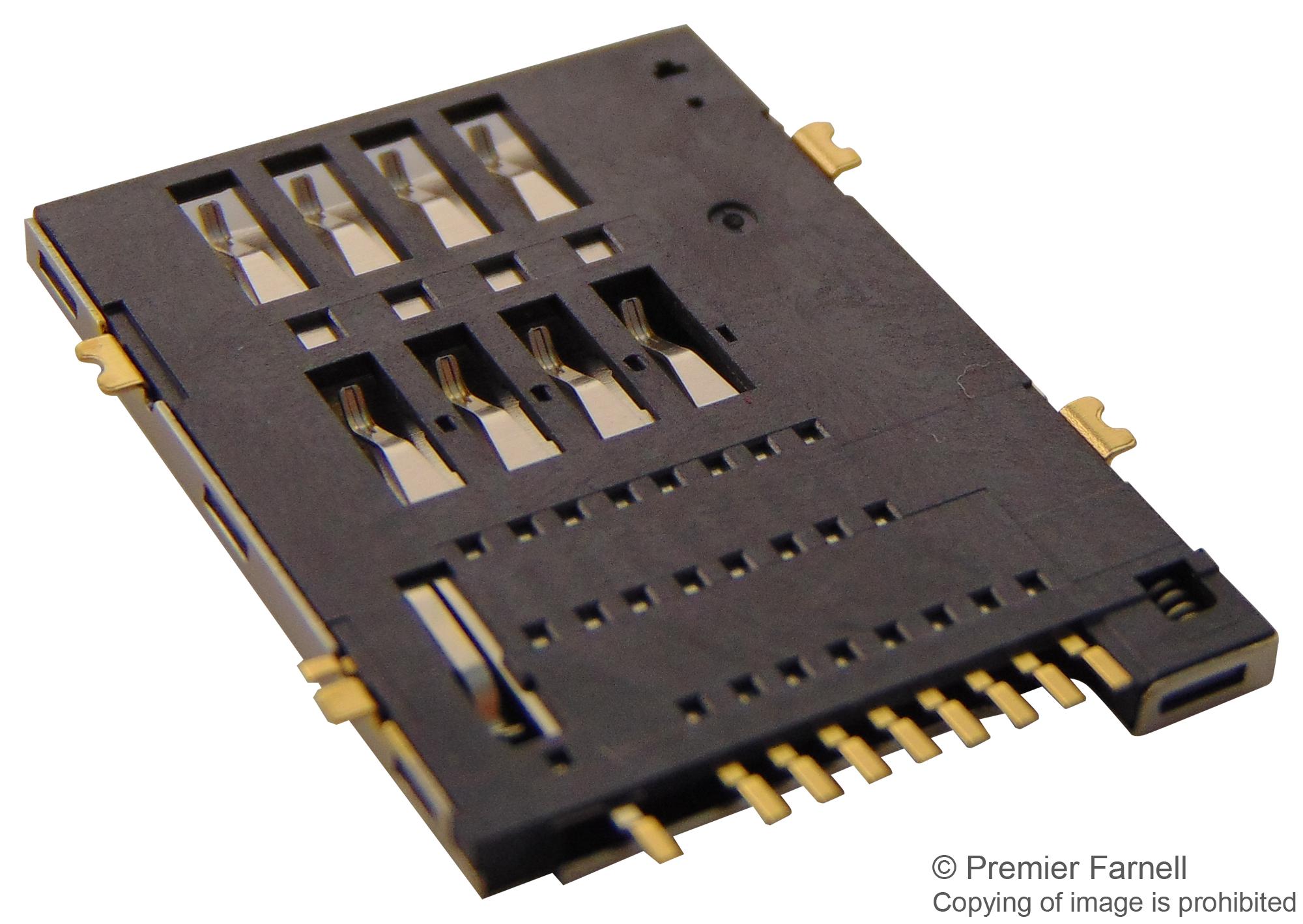 47603-0001. - Molex - Memory Card Connector, Mini SIM, Push-Push ...