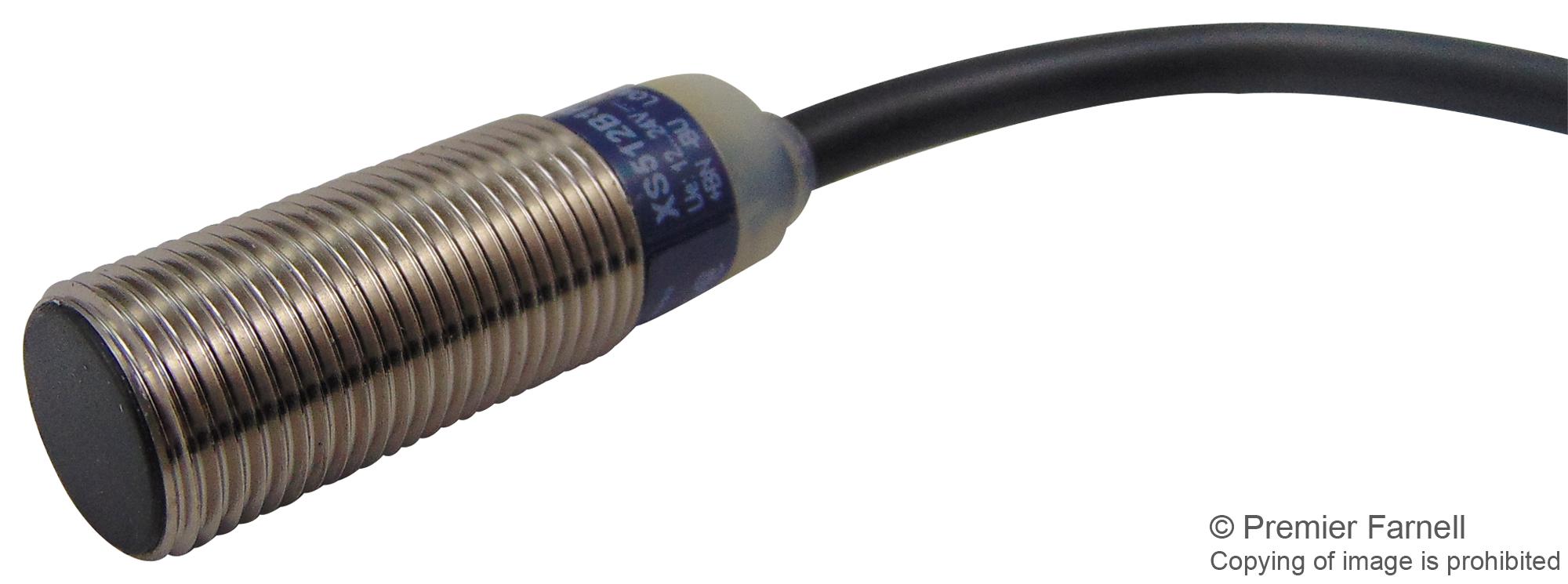 XS512B1PAL2 - Telemecanique Sensors - Inductive Proximity Sensor, OsiSense XS 512 Series, 2.5 mm ...