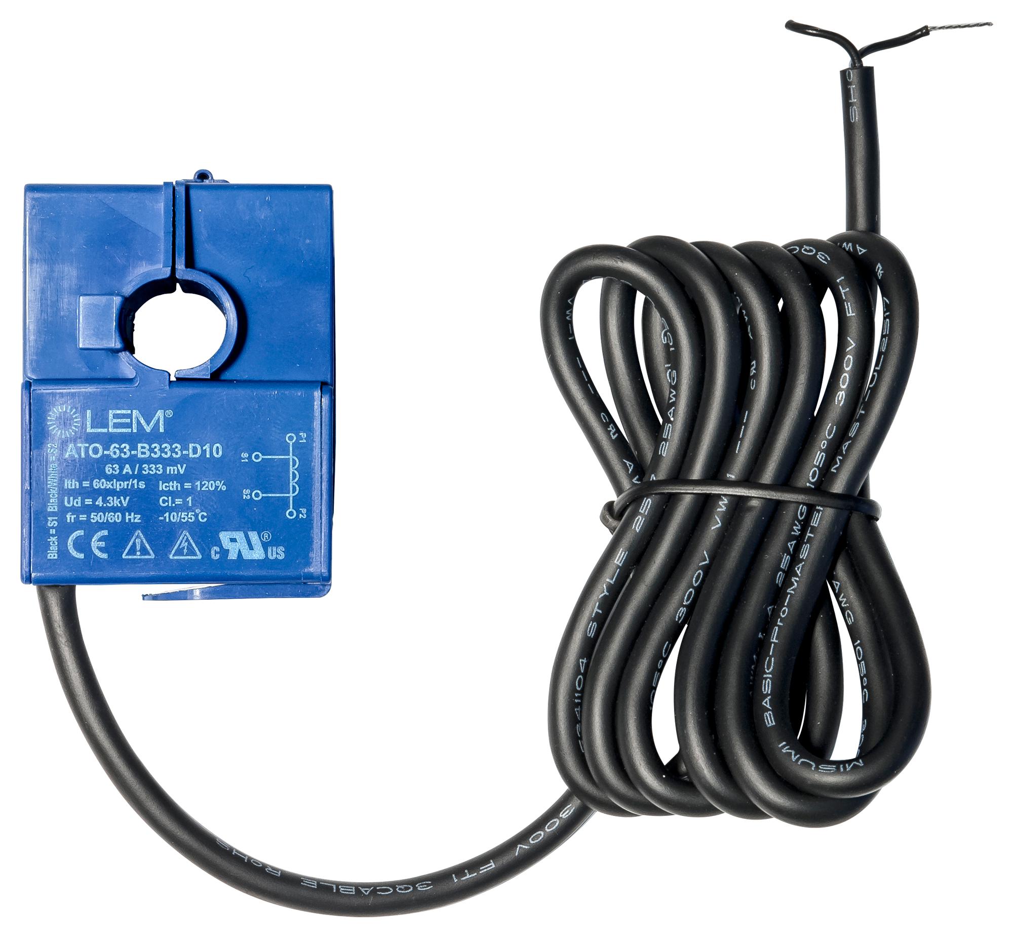 Ato 50 B333 D10 Lem Current Transformer Split Core Split Core