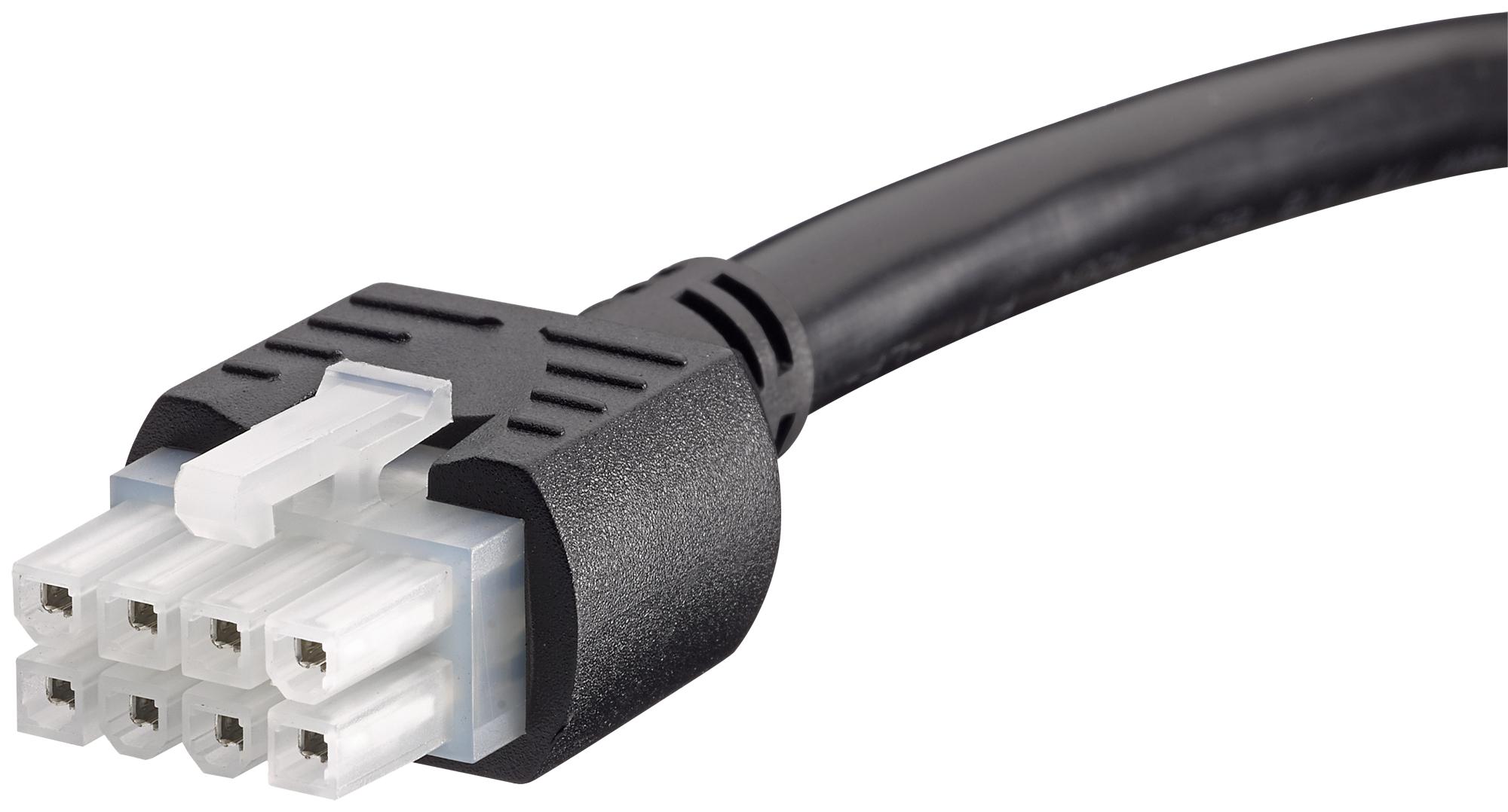 245135-0805 - Molex - Cable Assembly, OTS, Mini-Fit Jr. Receptacle to Mini-Fit Jr. Receptacle ...