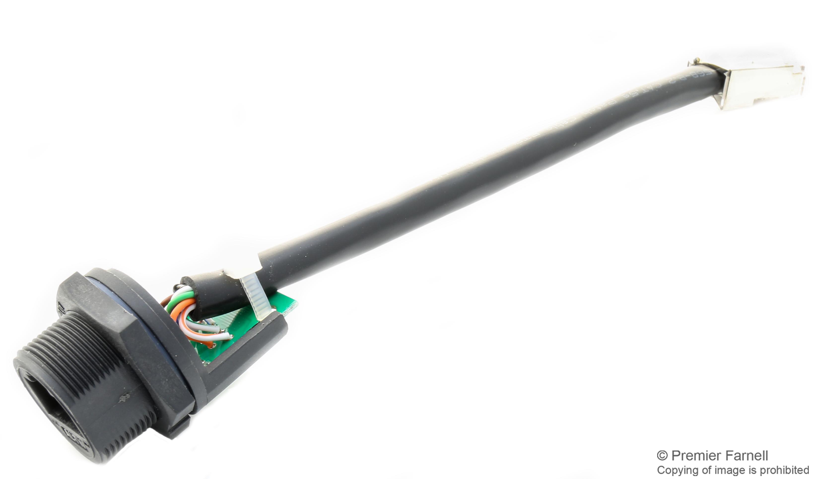 RCP-5SPFFP-SCM7B10 - Amphenol Ltw - In-Line Adapter, IP67, 100mm ...