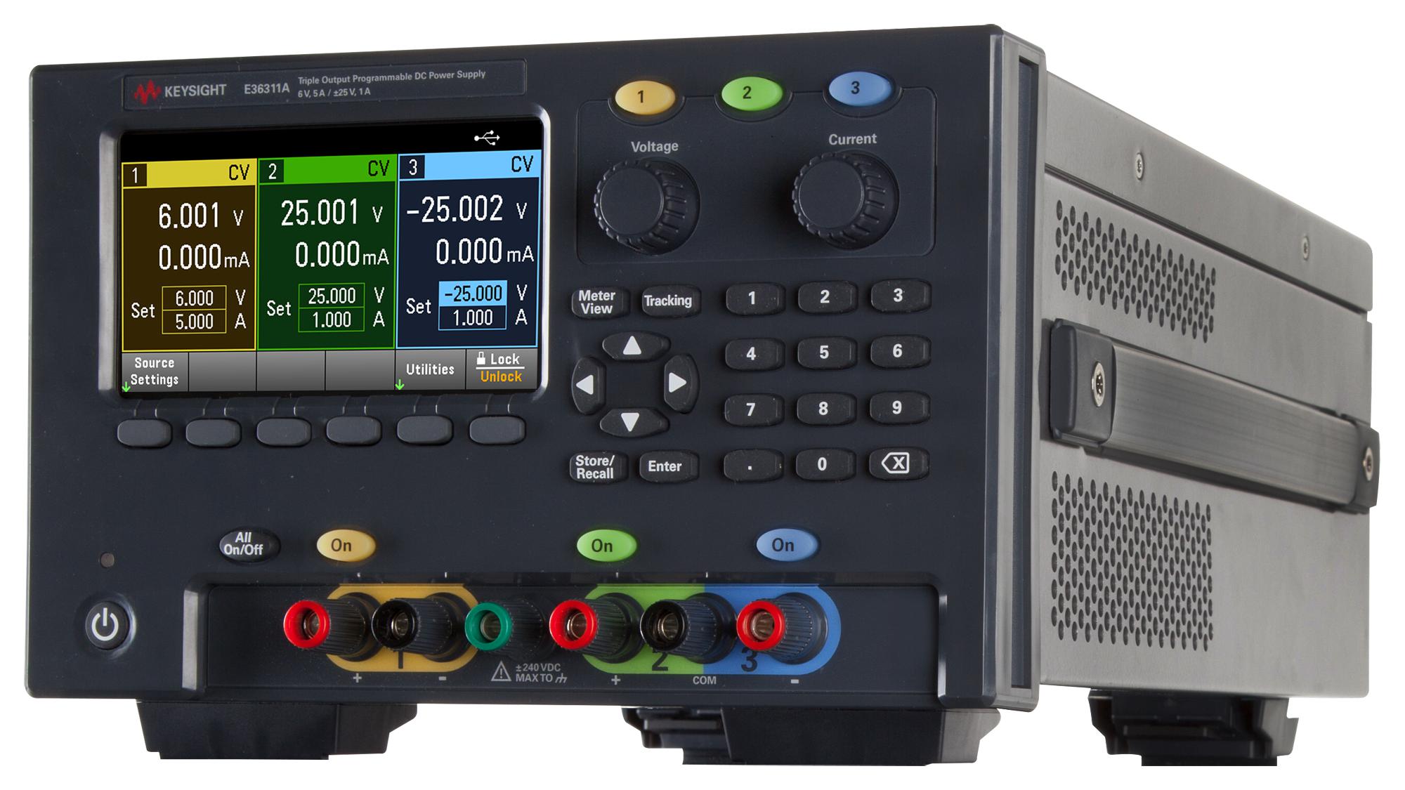 E36311A - Keysight Technologies - Bench Power Supply, DC , Programmable ...