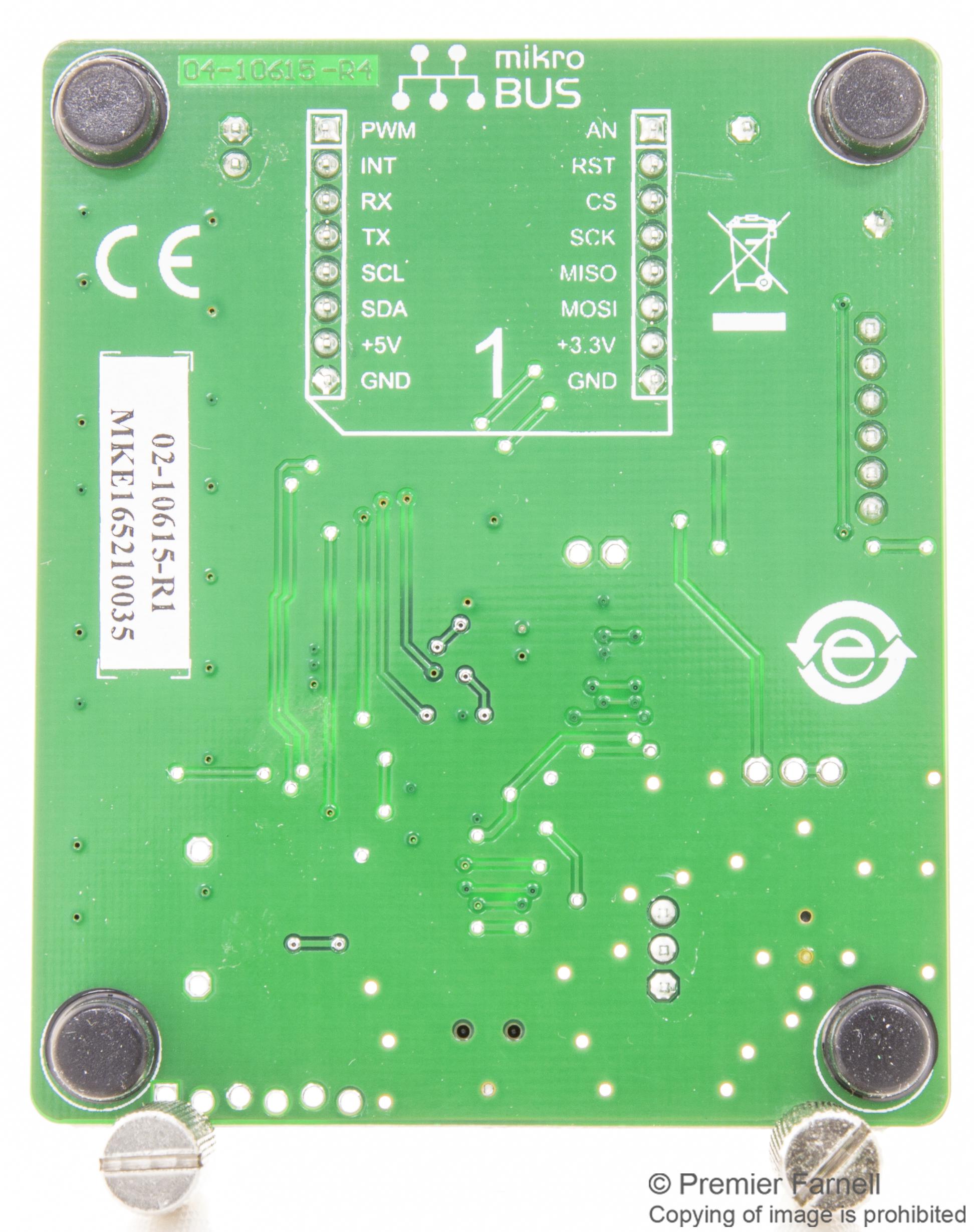ADM00576 - Microchip - Evaluation Board, MCP2517FD Family CAN FD Controllers, mikroBUS Socket ...