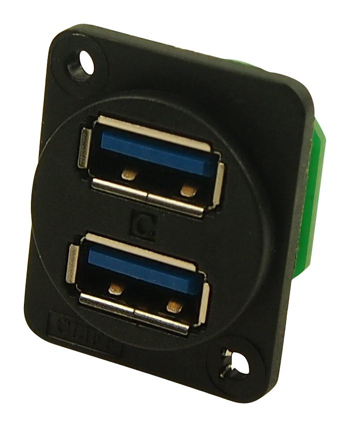 CP30105X - Cliff Electronic Components - USB Stacked Connector, XLR ...