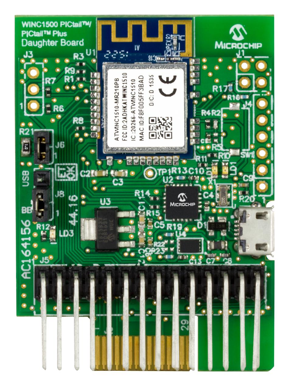 AC164156 - Microchip - Daughter Board, PICtail™/PICtail Plus, WINC1510 ... AC164156 - Microchip - Daughter Board, PICtail™/PICtail Plus, WINC1510 ...