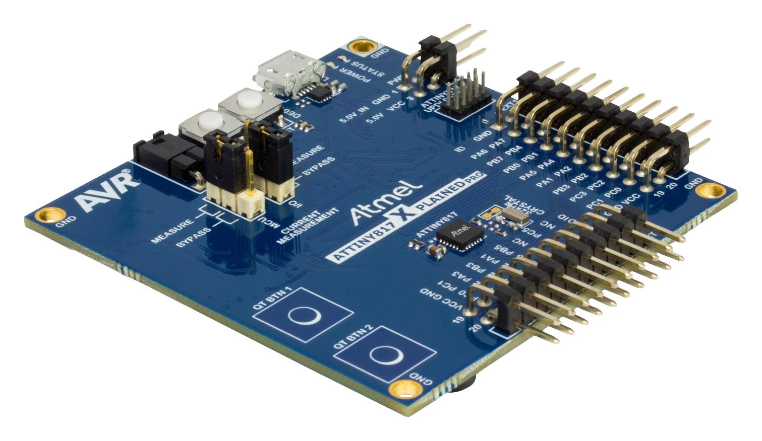 ATTINY817-XPRO - Microchip - Evaluation Kit, ATtiny817 MCU, Embedded Debugger | element14 Korea