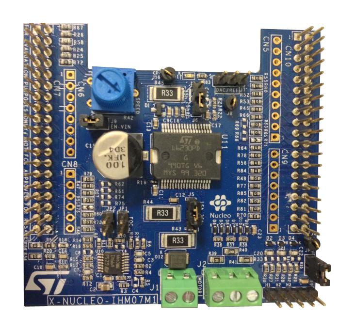 X-NUCLEO-IHM07M1 - Stmicroelectronics - Expansion Board, IHM07M1 3-Phase BLDC/PMSM Motor Driver ...