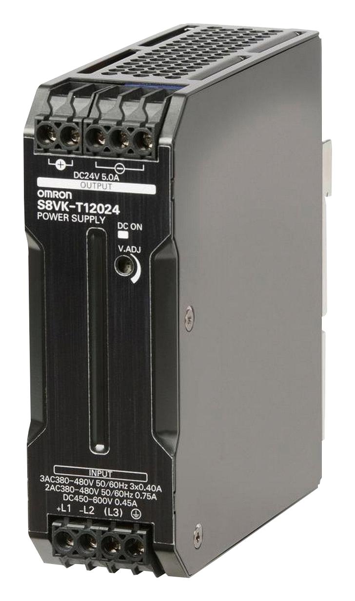 S8VK-T12024 - Omron - AC/DC DIN Rail Power Supply (PSU), ITE, 1 Output | element14 Korea