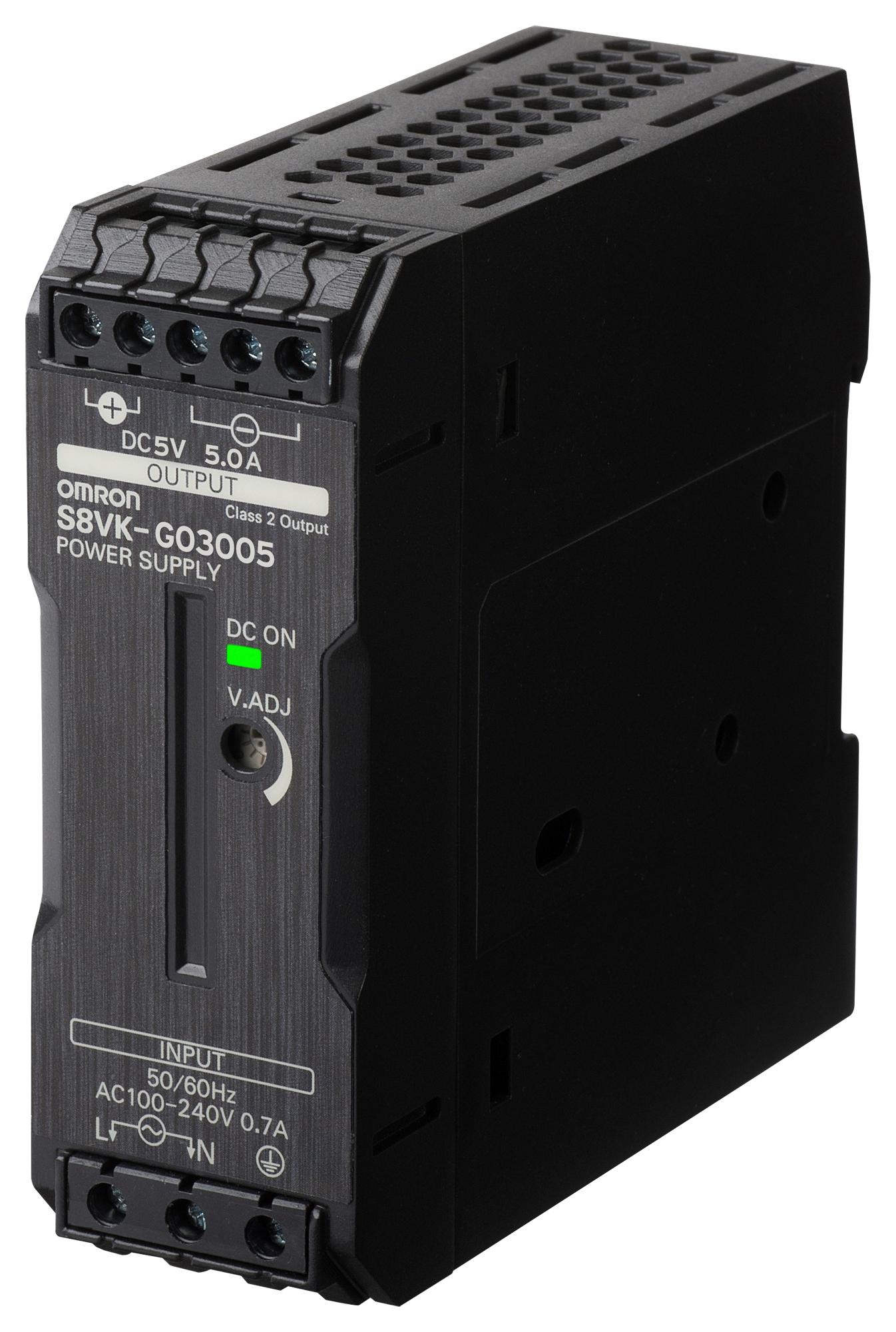 S8VK-G03005 - Omron - AC/DC DIN Rail Power Supply (PSU), ITE, 1 Output | element14 Korea