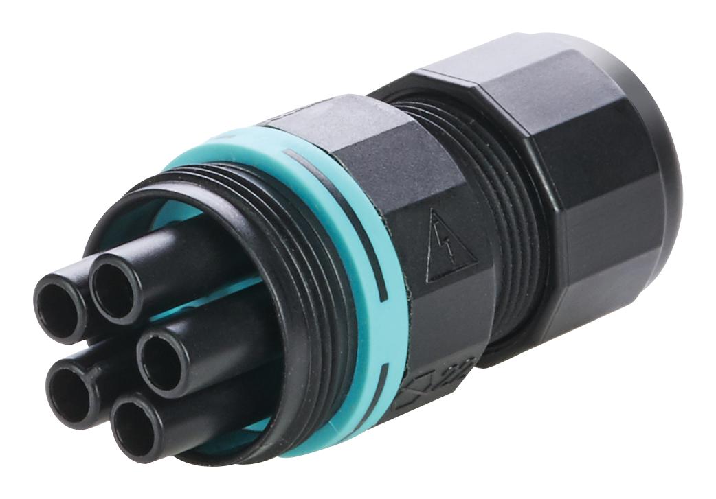 THB.387.B5A - Hylec - Circular Connector, TH387 TEEPLUG Series, Cable ...