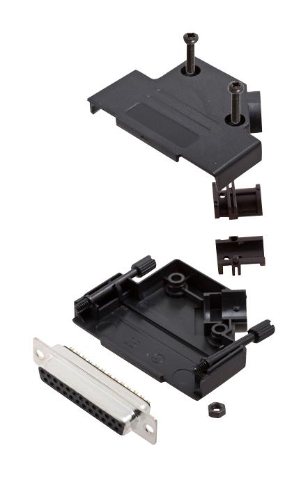 L17D45PK-P-25+L77SDB25S - Amphenol Communications Solutions - D Sub Connector, With Backshell ...