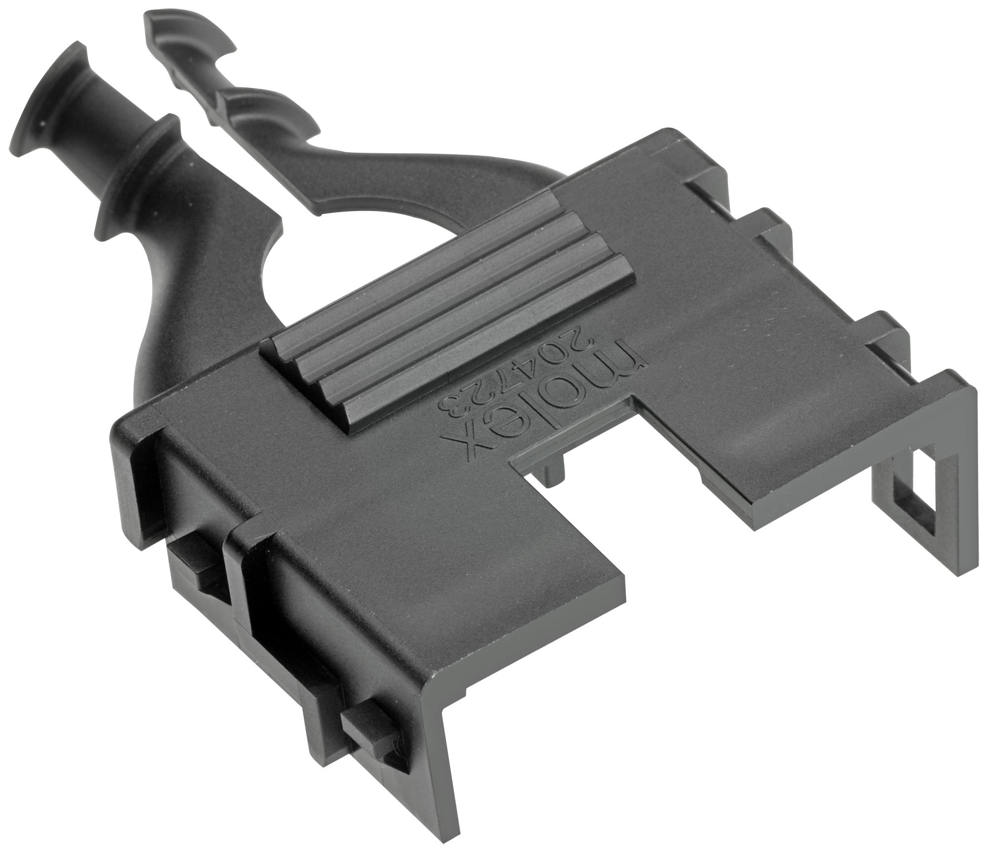 204723-0002 - Molex - Connector Backshell, 2 Position, Hermaphroditic ...