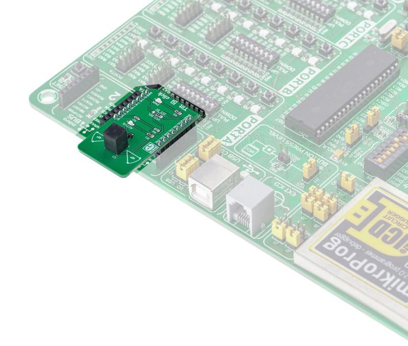 MIKROE-3343 - Mikroelektronika - Add-On Board, Tilt 2 Click Board, Tilt Sensor Switch ...