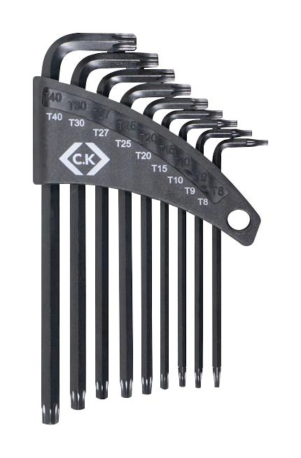 T4409 - Ck Tools - Hex Key Set, Torx, T8 - T40 Range | element14 Korea