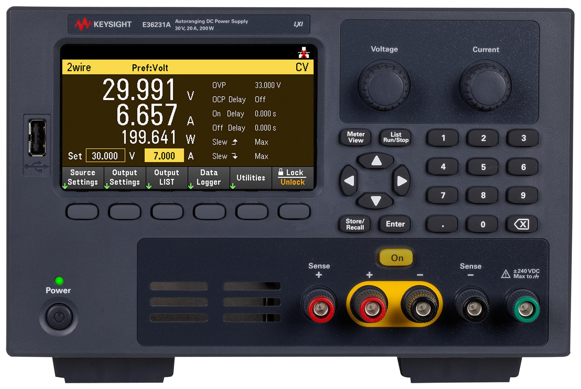 E36231A - Keysight Technologies - Bench Power Supply, Programmable, 1 ... E36231A - Keysight Technologies - Bench Power Supply, Programmable, 1 ...